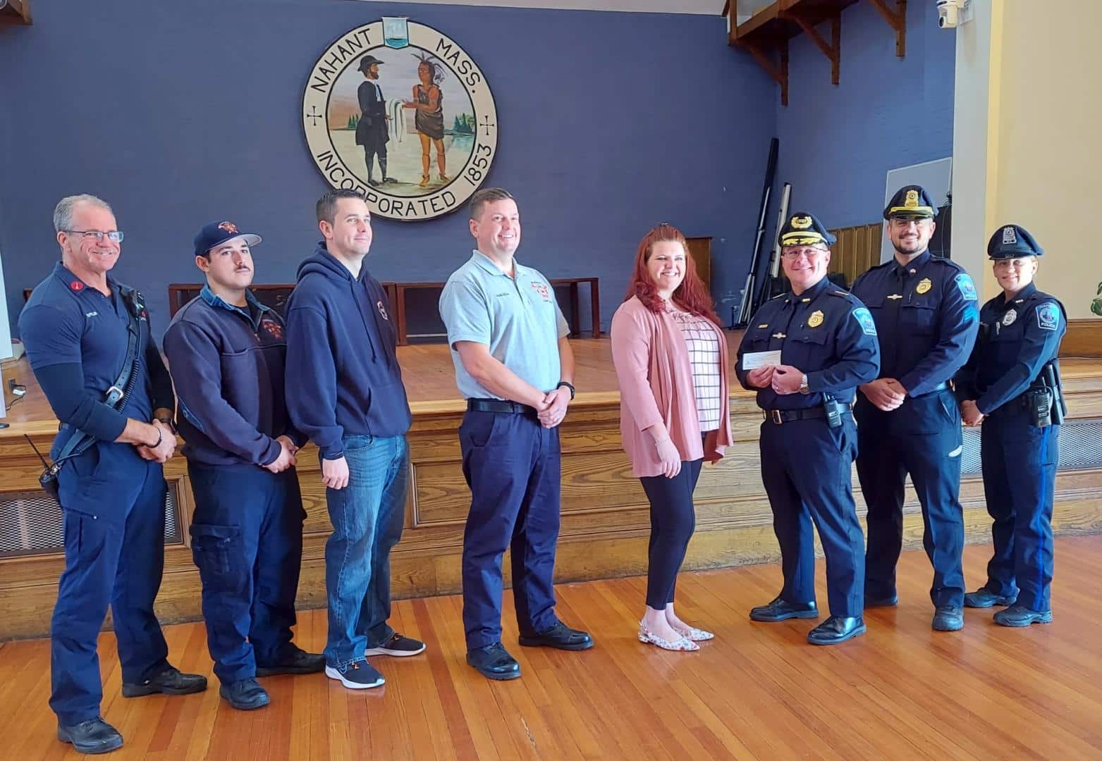 Police Department, Fire Department Raise $9,000 to Support Susan G ...